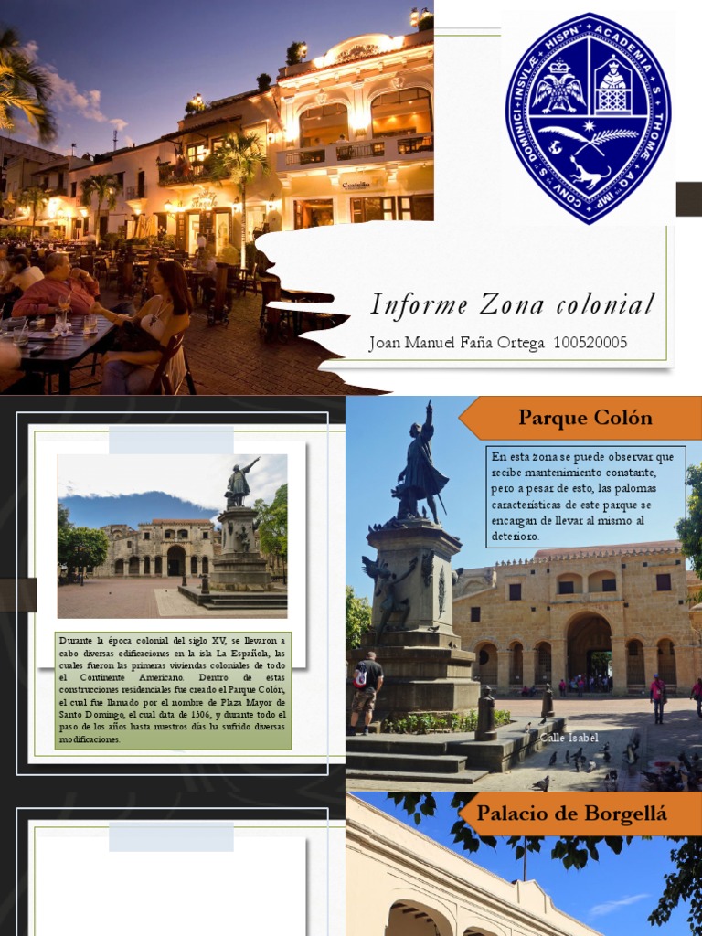 Historia y Patrimonio de la Zona Colonial | PDF