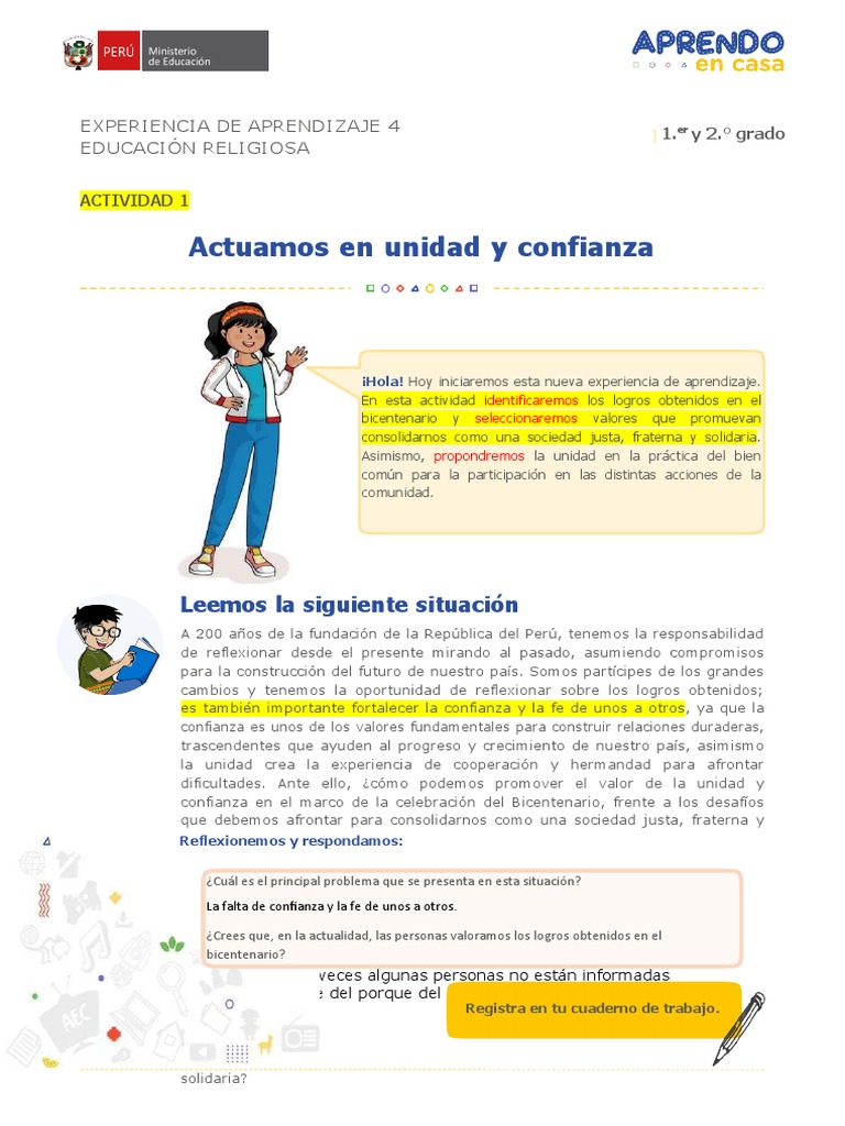 EXPERIENCIA 4 ACTIVIDAD 1 Erika | PDF