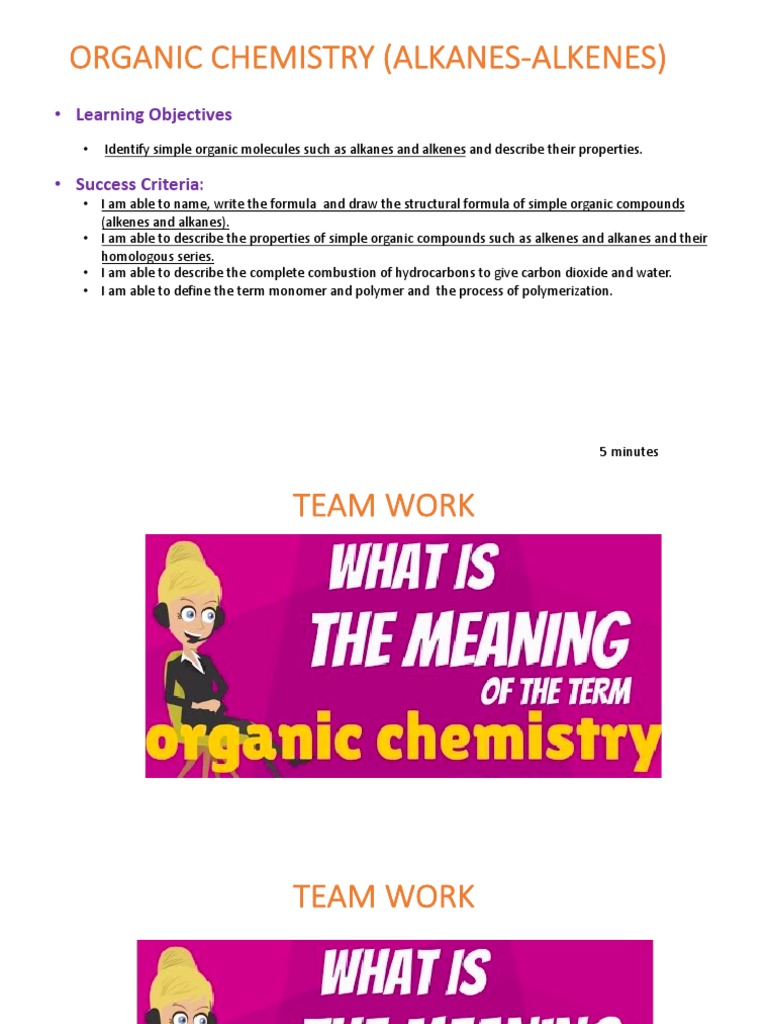 Alkanes and Alkenes | PDF | Alkene | Alkane