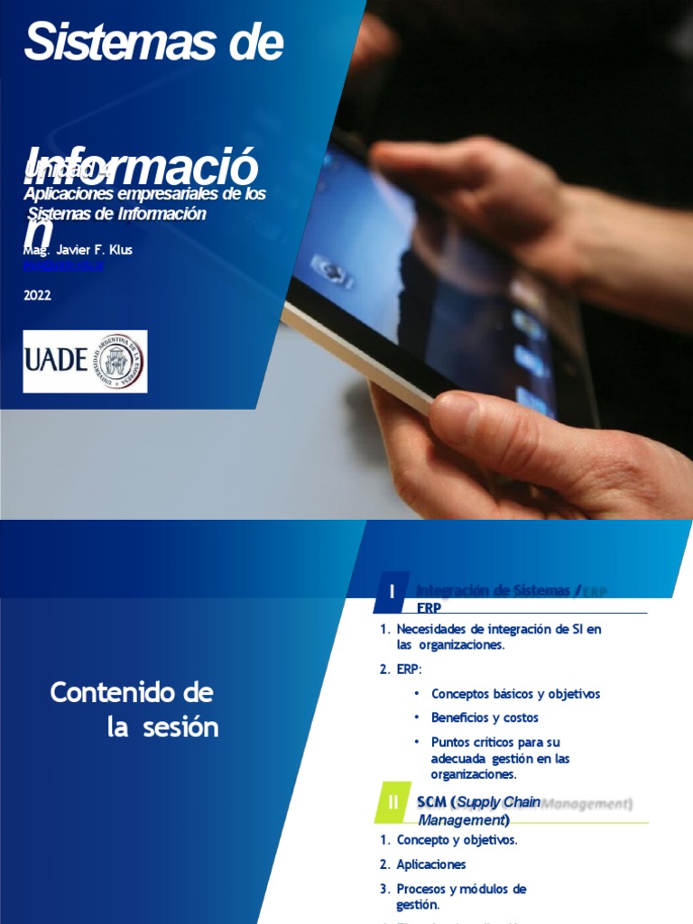 WebCampus Clase - 09 - U4a - Aplicaciones - Empresariales - de - Los ...