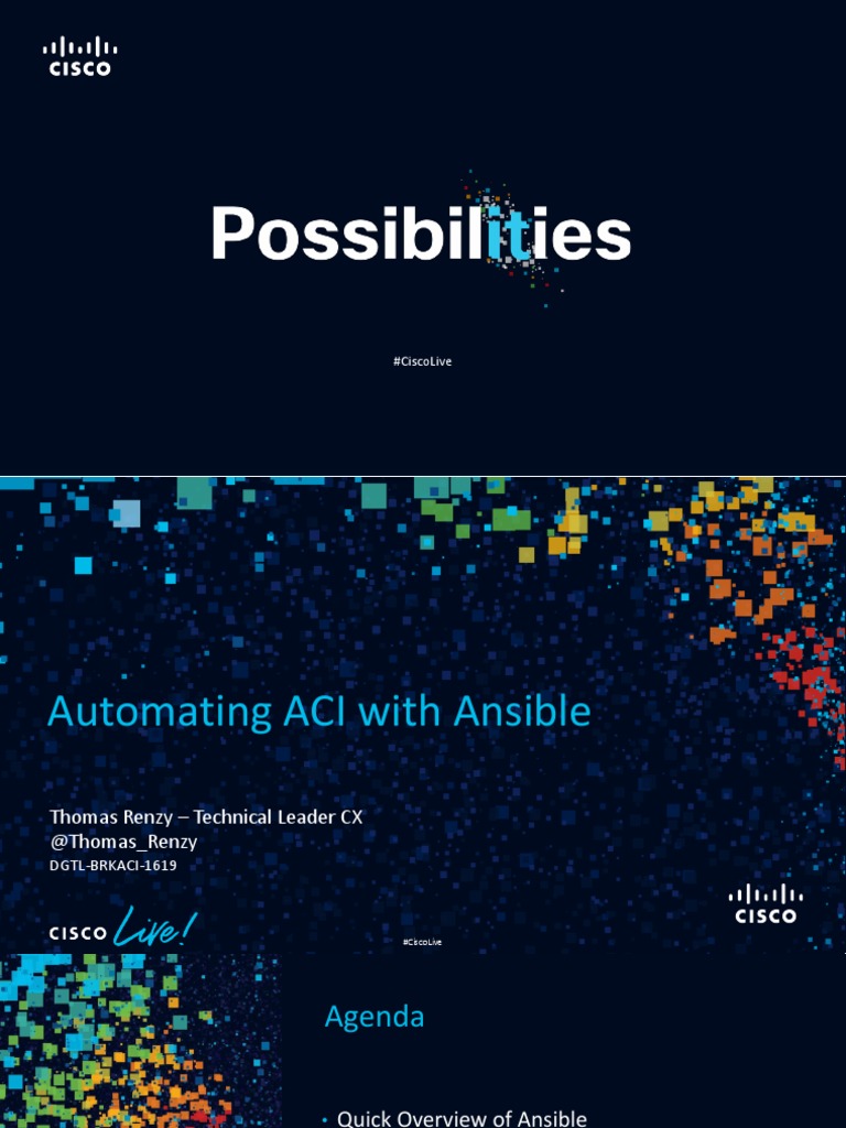 Automating ACI With Ansible | PDF | Software Engineering | Computer Architecture