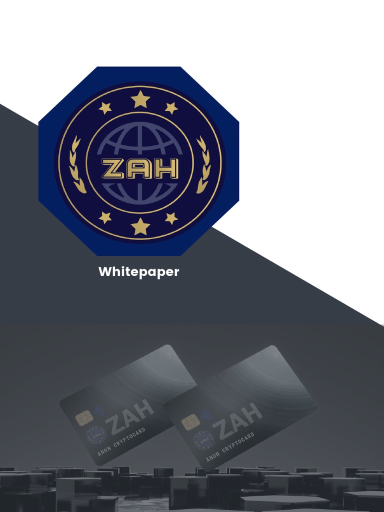 ZAH Whitepaper - 220725 - 101058 | PDF | Cryptocurrency | Money