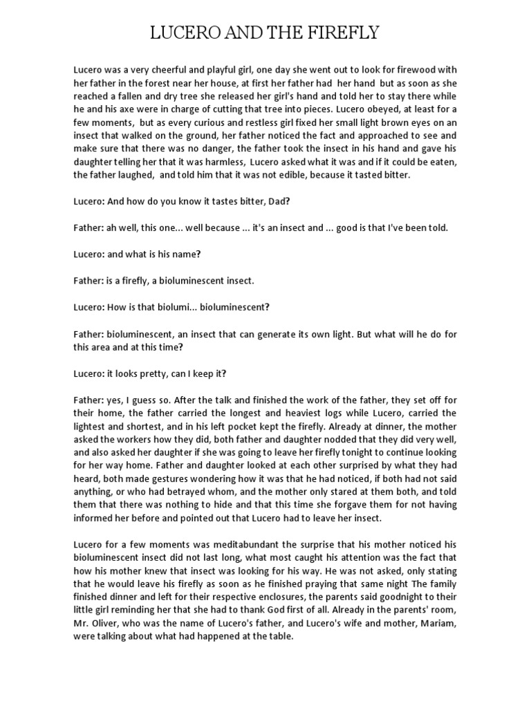 Cuento De Ingles Pdf