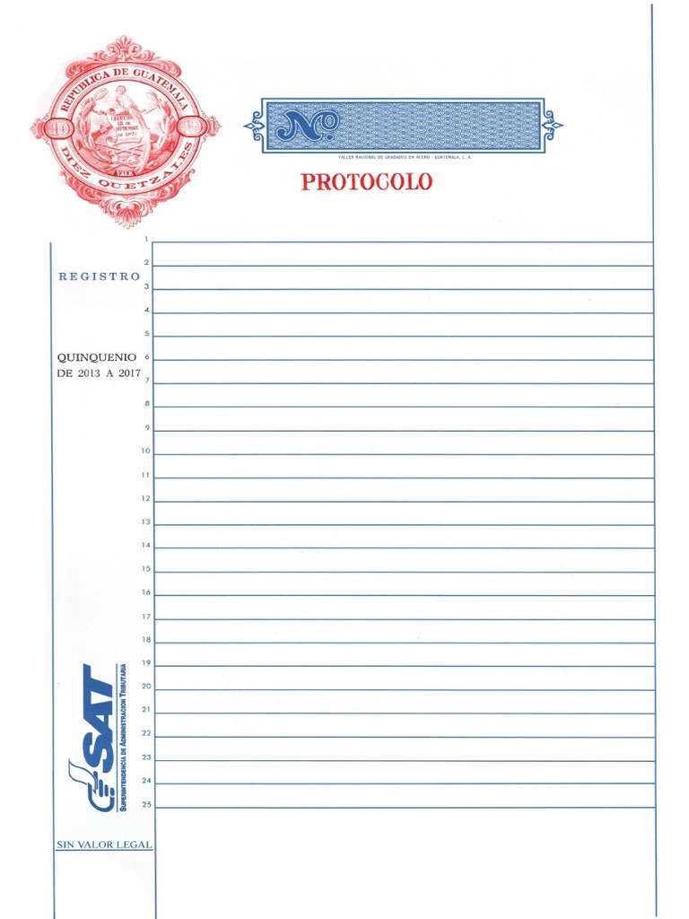 Hoja de Protocolo | PDF