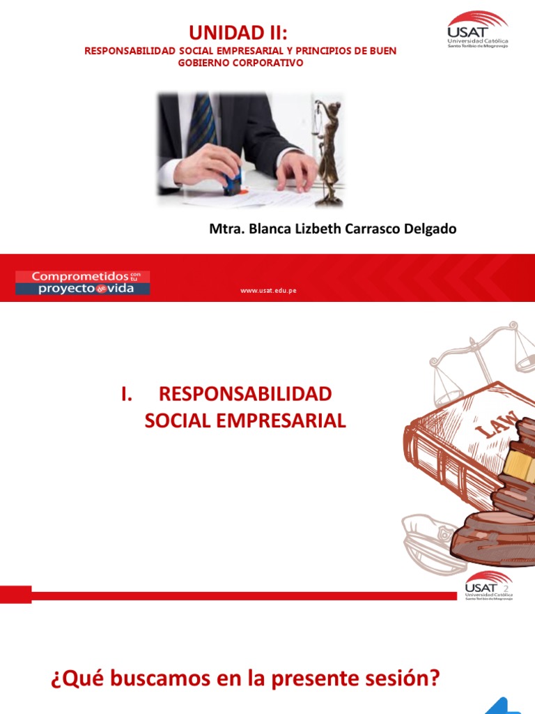 Responsabilidad Social Empresarial y Principios de Buen Gobierno Corporativo | Descargar gratis ...