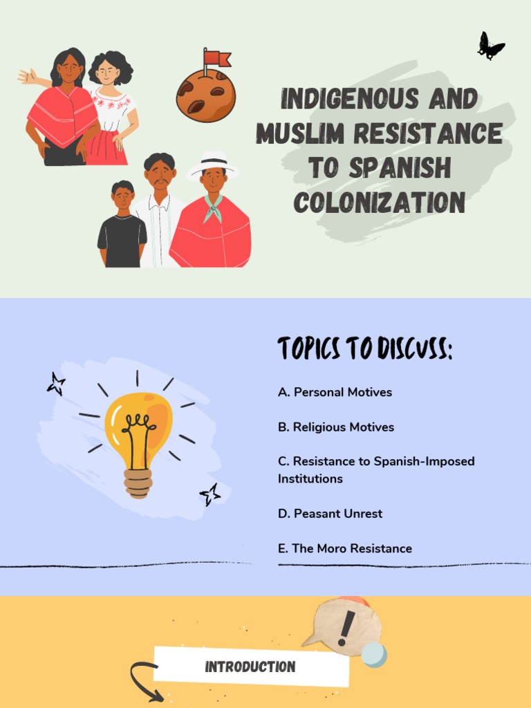 Indigenous and Muslim Resistance To Spanish Colonization | PDF ...