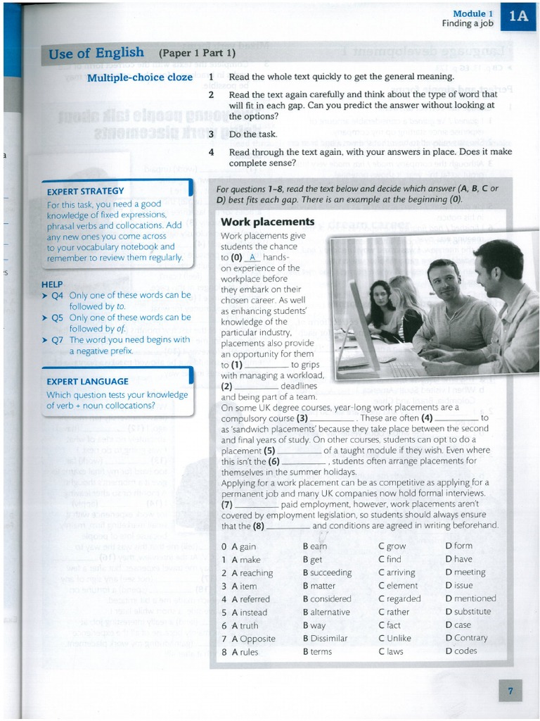Advanced Expert Students Resource Book Key PDF | PDF