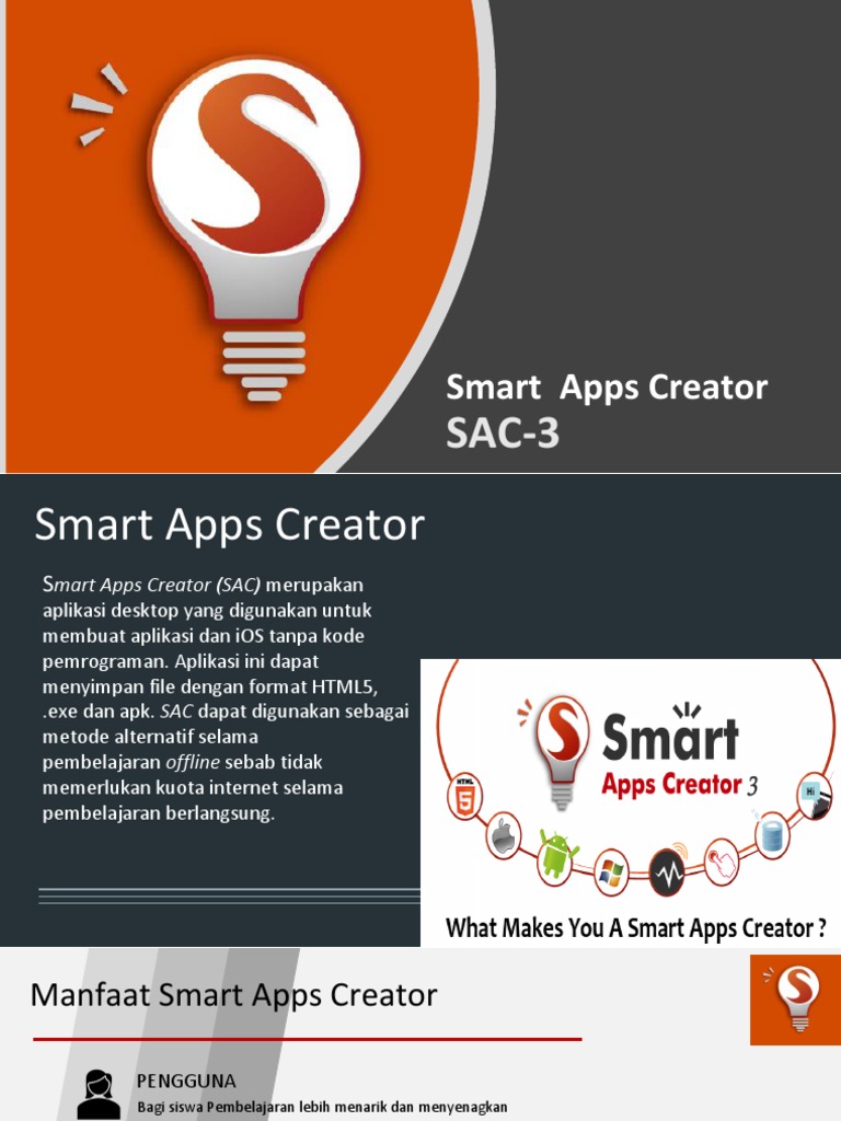 Materi 1 - Pengenalan Aplikasi Smart Apps Creator-3 | PDF