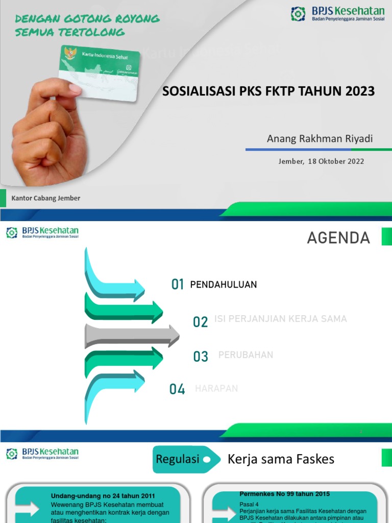Sosialisasi PKS FKTP 2023-FKTP | PDF