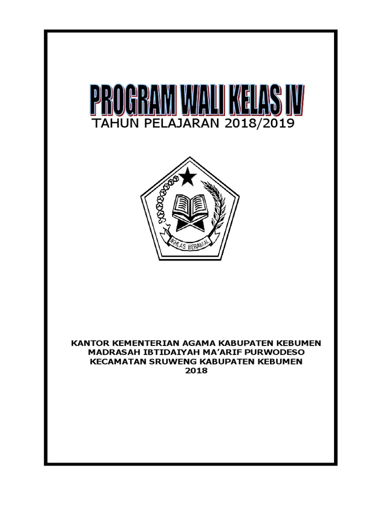 2-Program-Kerja-Wali-Kelas Nur | PDF