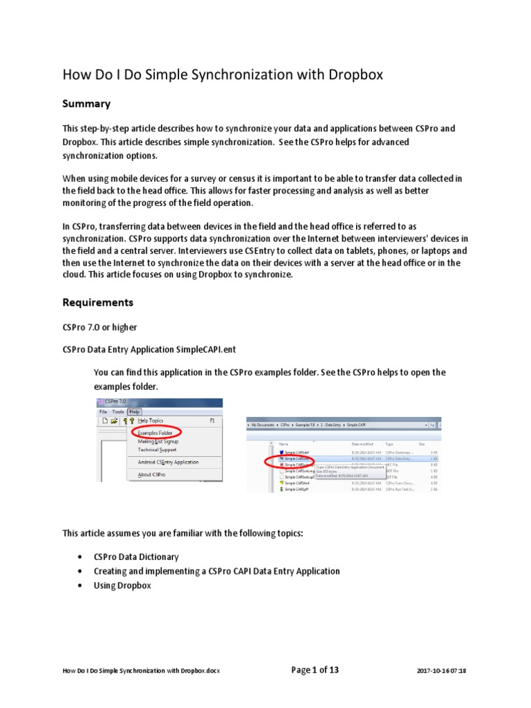 Simple Synchronization With Dropbox | Download Free PDF | Computer File | Icon (Computing)