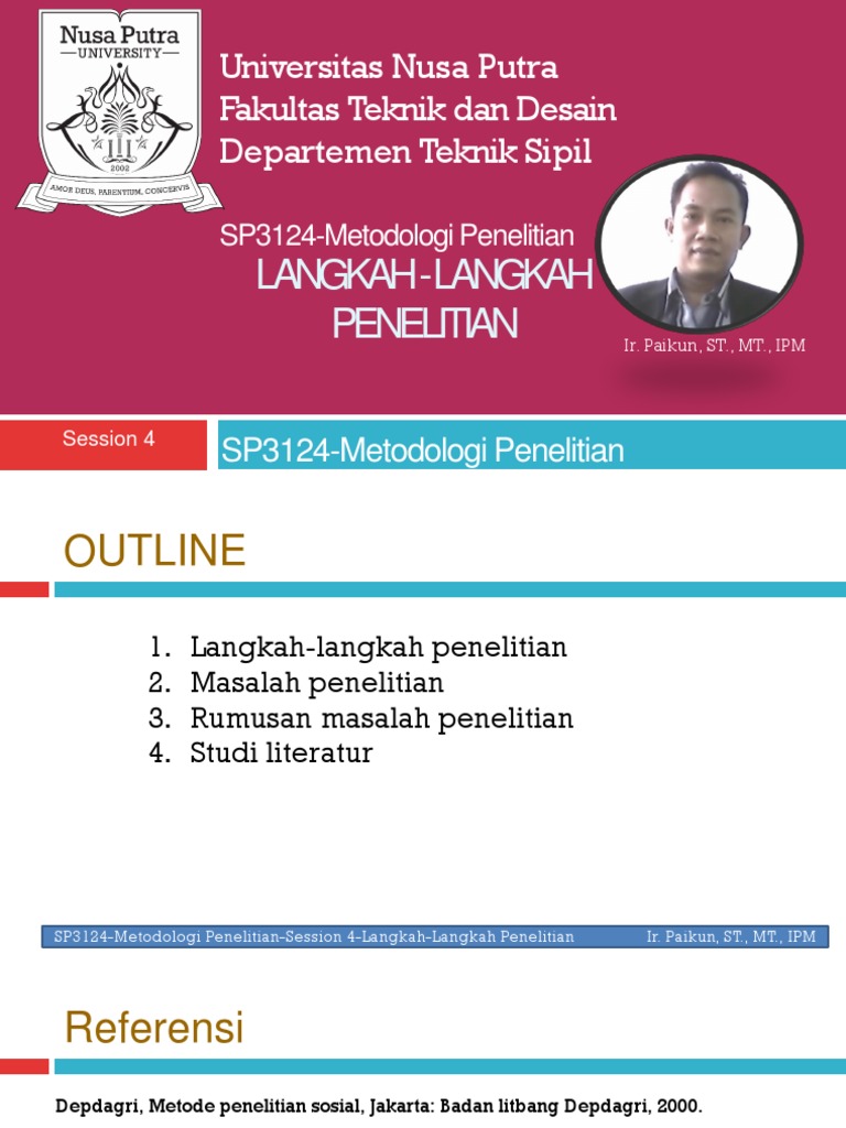 Langkah Penelitian Metodologi Ilmiah | PDF | Karier & Perkembangan ...