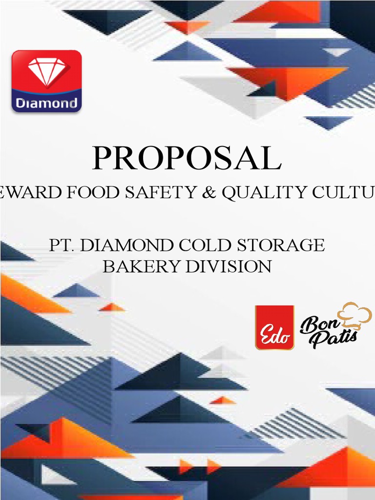 Mempromosikan Budaya Keamanan Pangan di PT Diamond Cold Storage Bakery ...