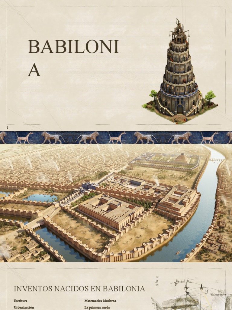 Urbanismo y Logros de Babilonia | PDF