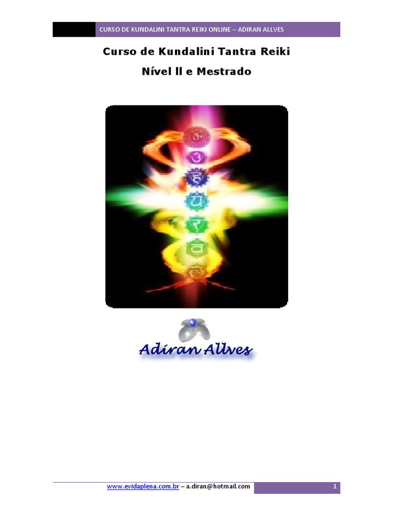 Apostila de Kundalini Tantra Reiki - NÍVEL 1 | PDF | Chacra | Amor