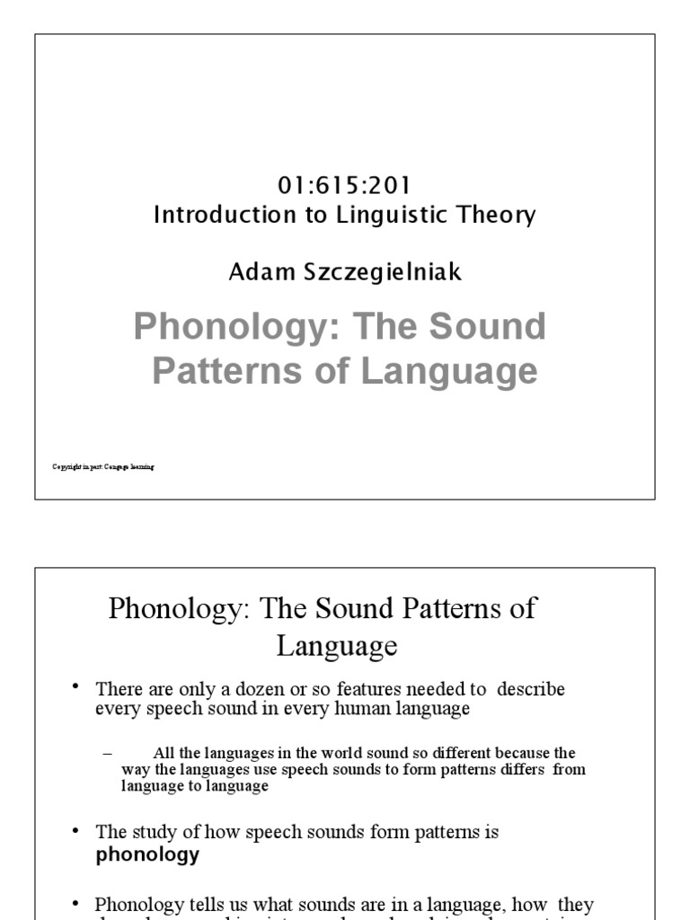 Phonology | PDF | Syllable | Phoneme