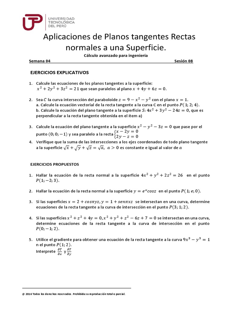 S04.s2 Ejercicios CAPI | PDF | Tangente | Geometria plana)