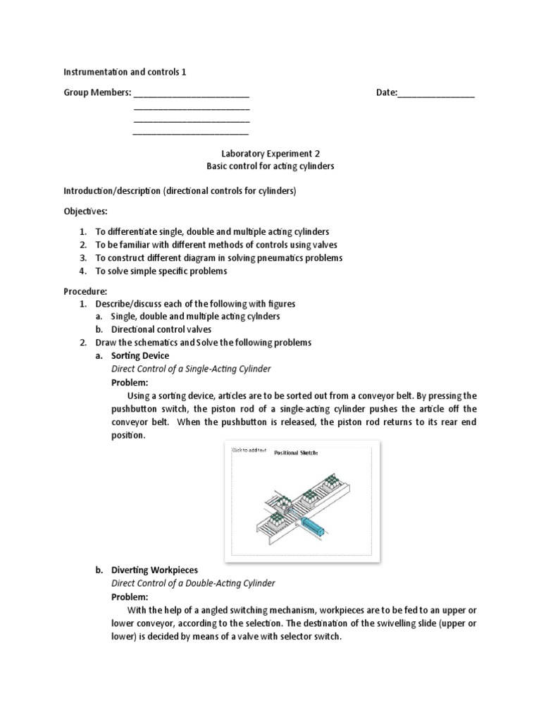 Eeng110 Lab2 | PDF | Switch | Piston