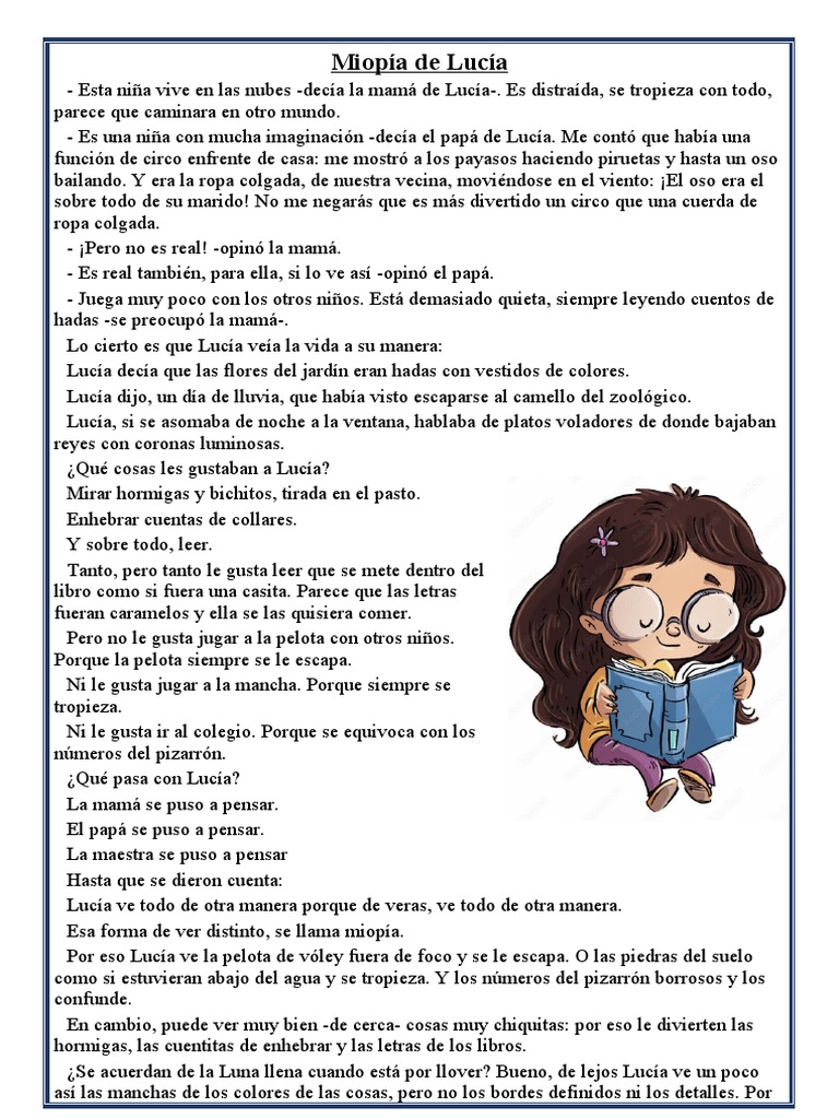 Lectura para Plan Lector | PDF