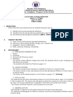 Lesson Plan in Writing A Research Paper Grade 10 | PDF | Methodology | Data