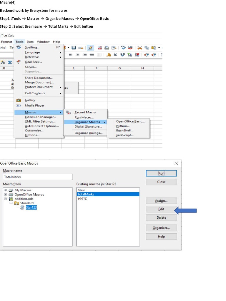 Macro Pdf Subroutine Spreadsheet