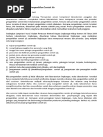 Prosedur Pengambilan Sampel Tanah Sesuai SNI | PDF