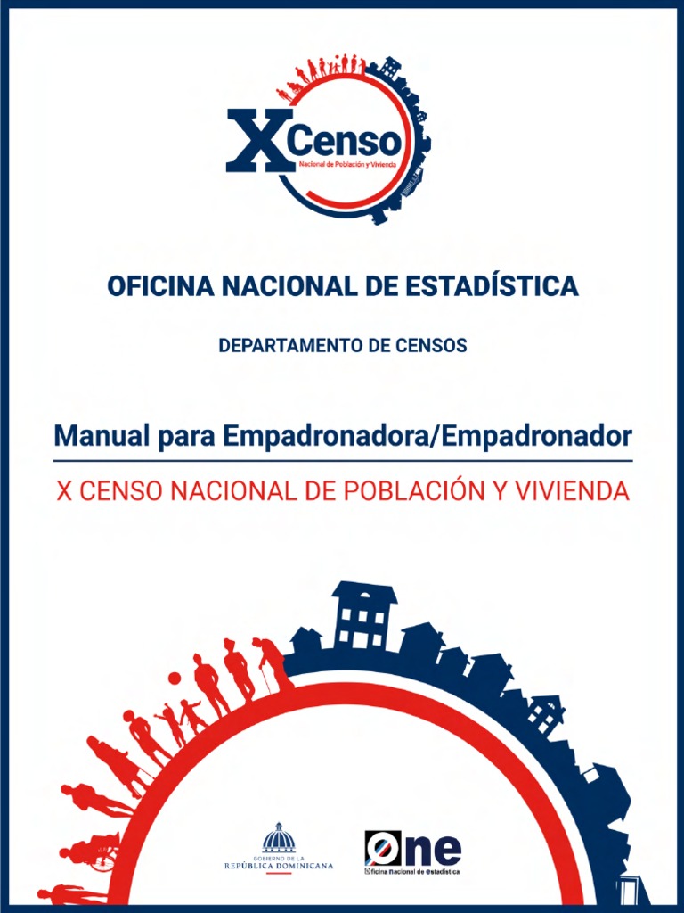 Manual Empadronador XCNPV | PDF | Censo | Población