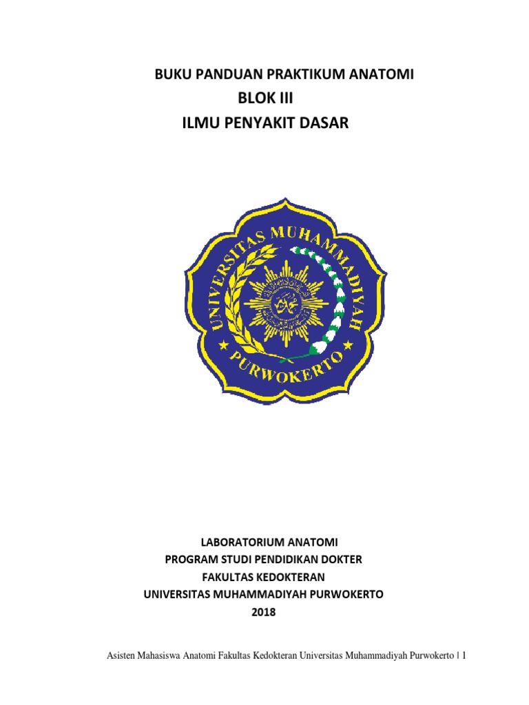 Buku Panduan Praktikum Anatomi Blok Iii | PDF Buku Panduan Praktikum Anatomi Blok Iii | PDF