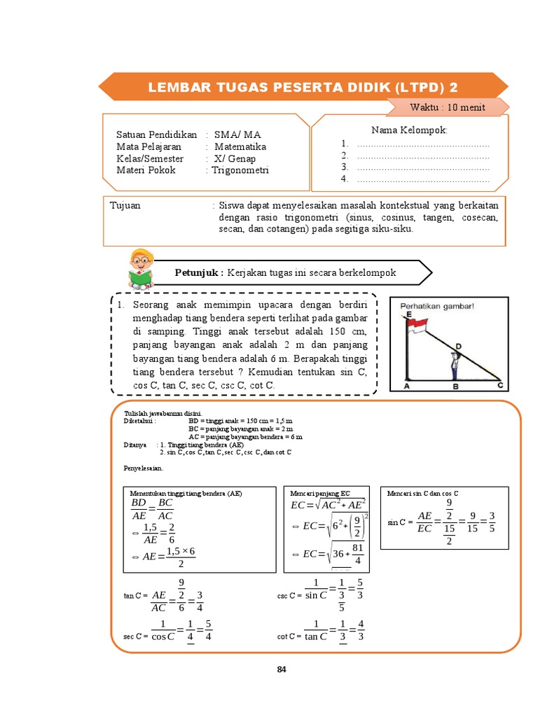 5.2. LTPD 2 (Kunci Jawaban) (84-85) | PDF