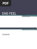 Understanding Joint End Feel Types | PDF | Elbow | Anatomical Terms Of ...