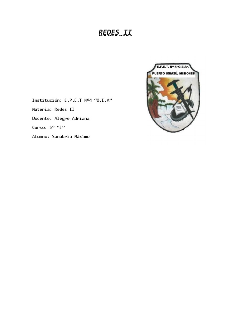Redes Ii | PDF | Red de computadoras | Red privada virtual