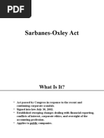 Sox Compliance Checklist | PDF | Sarbanes–Oxley Act | Audit