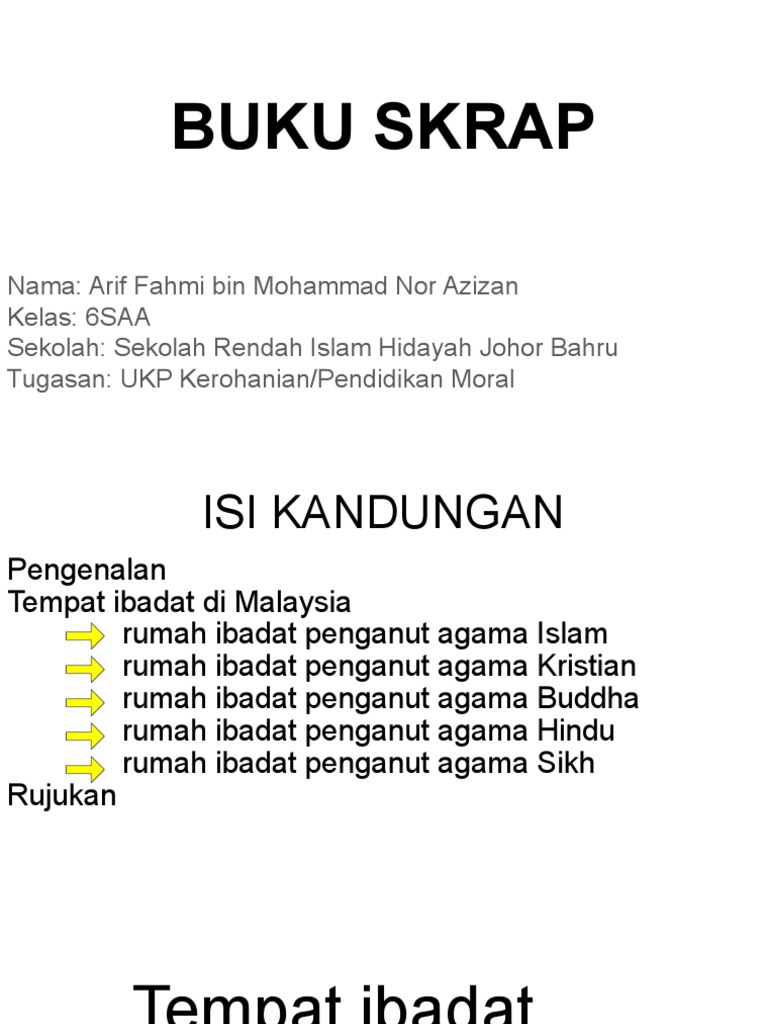 Buku Skrap | PDF
