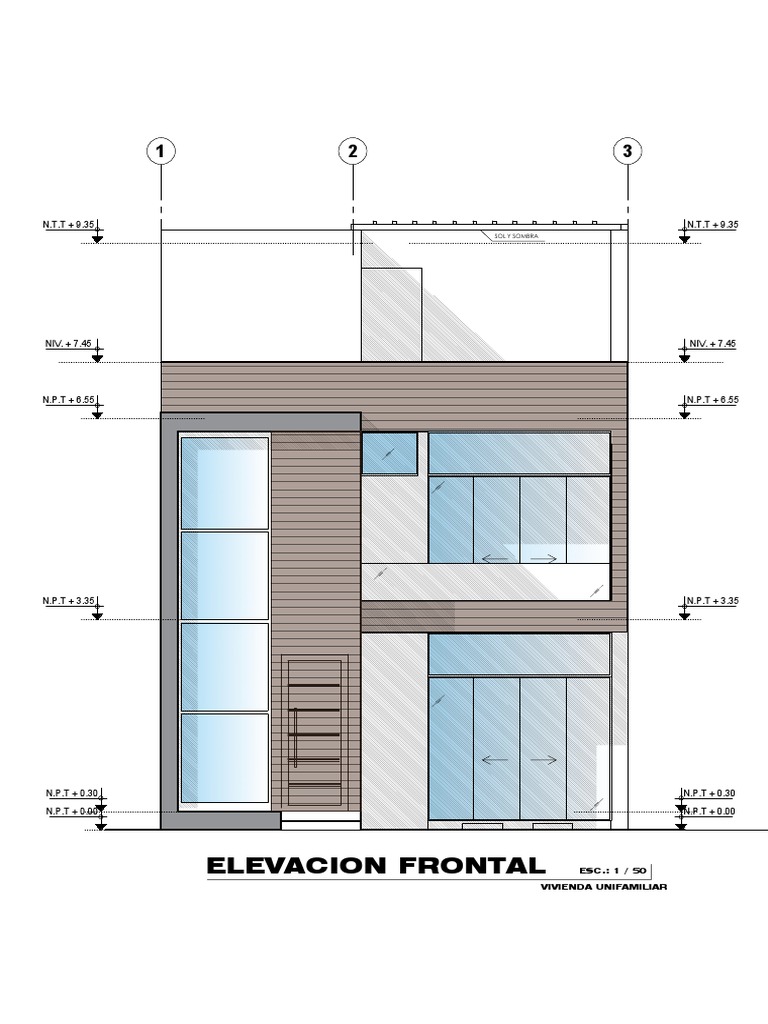 Elevacion Principal | PDF