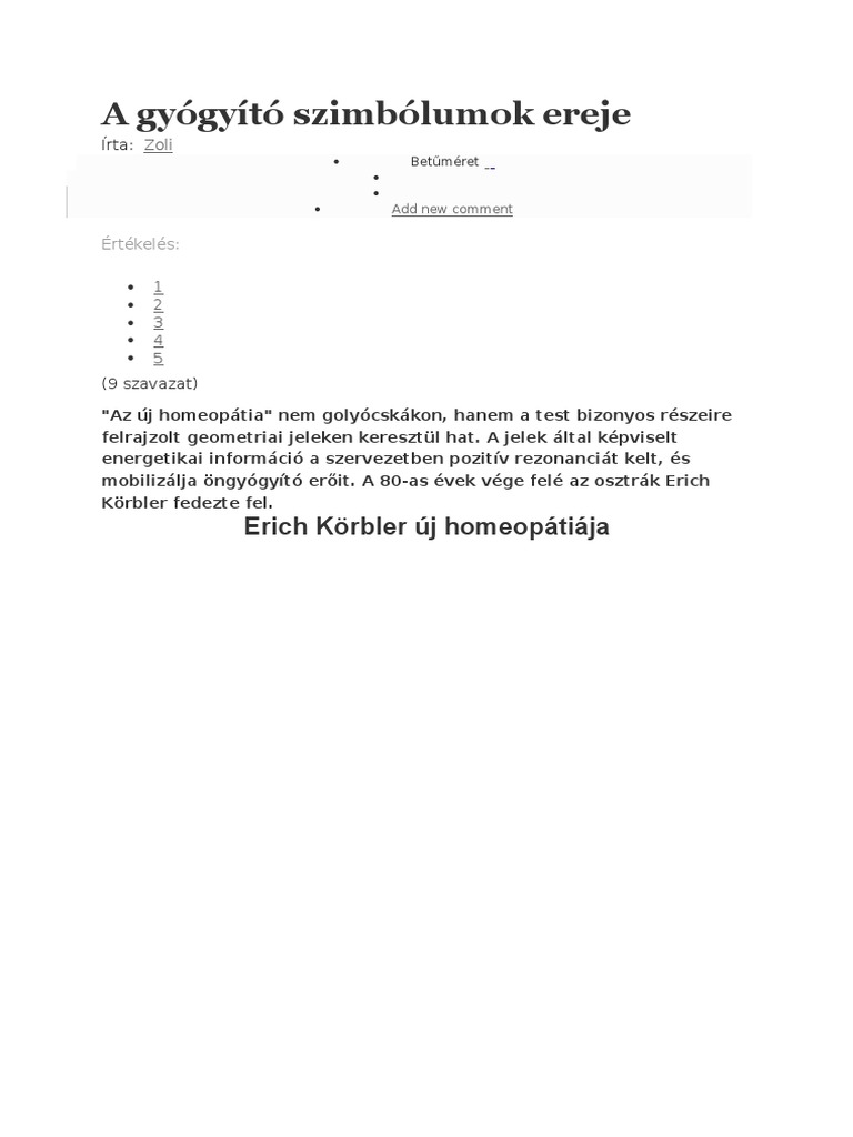 A Gyogyito Szimbolumok Ereje | PDF
