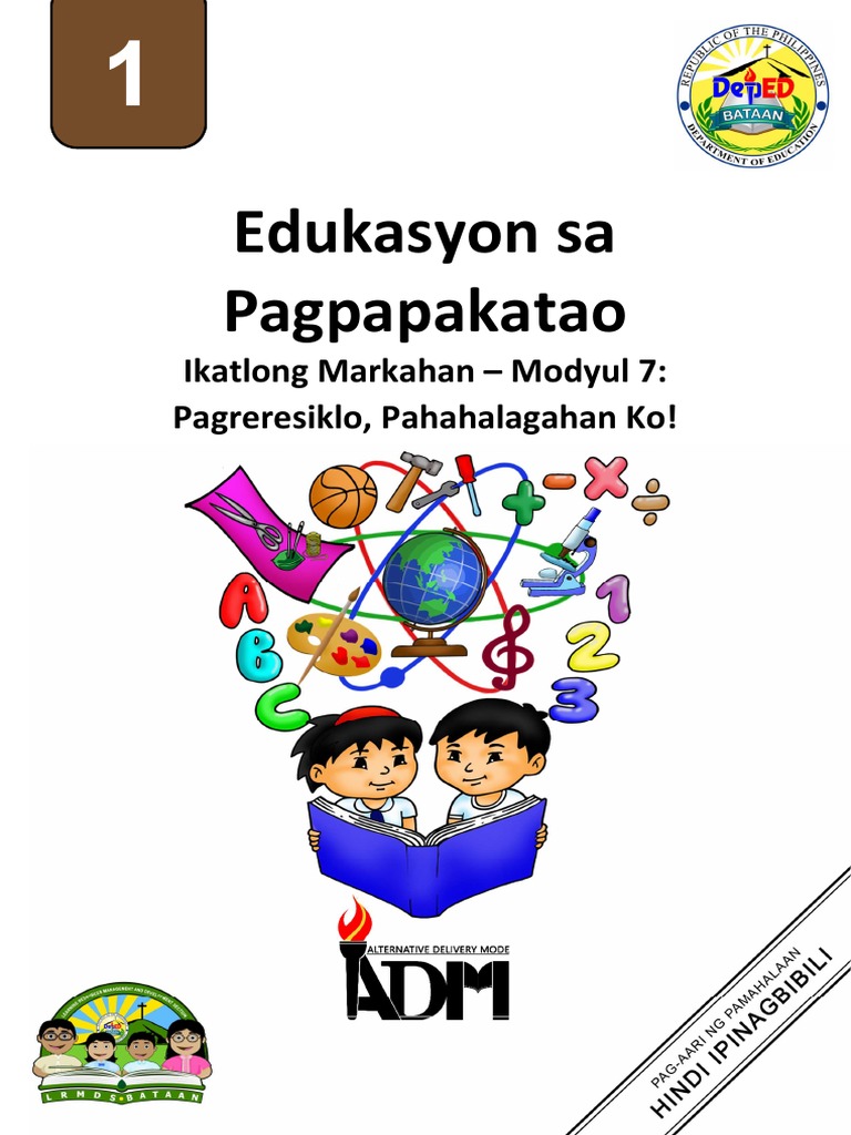 ESP1 Module7 PagreresikloPahahalagahan-Ko | PDF