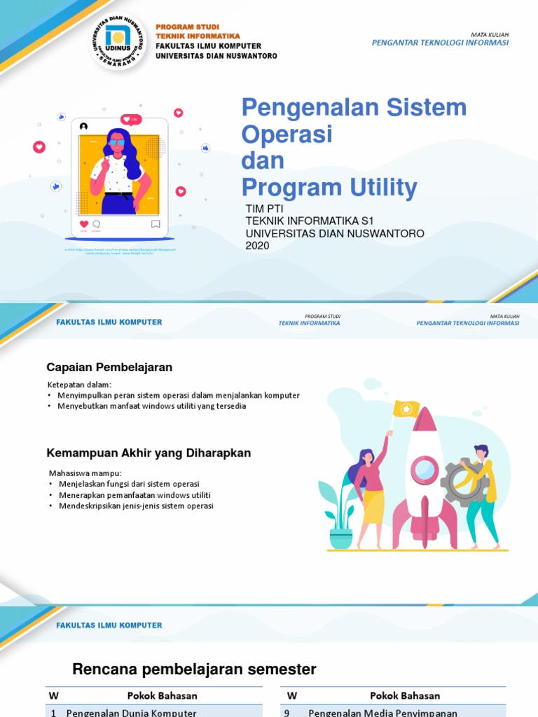 Pengenalan Sistem Operasi Dan Program Utiliti | PDF | Bisnis | Komputer