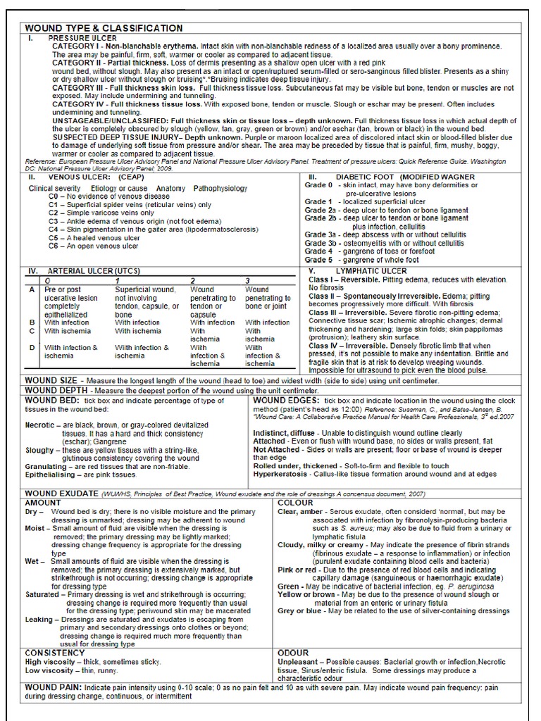 Wound Type Classification | PDF