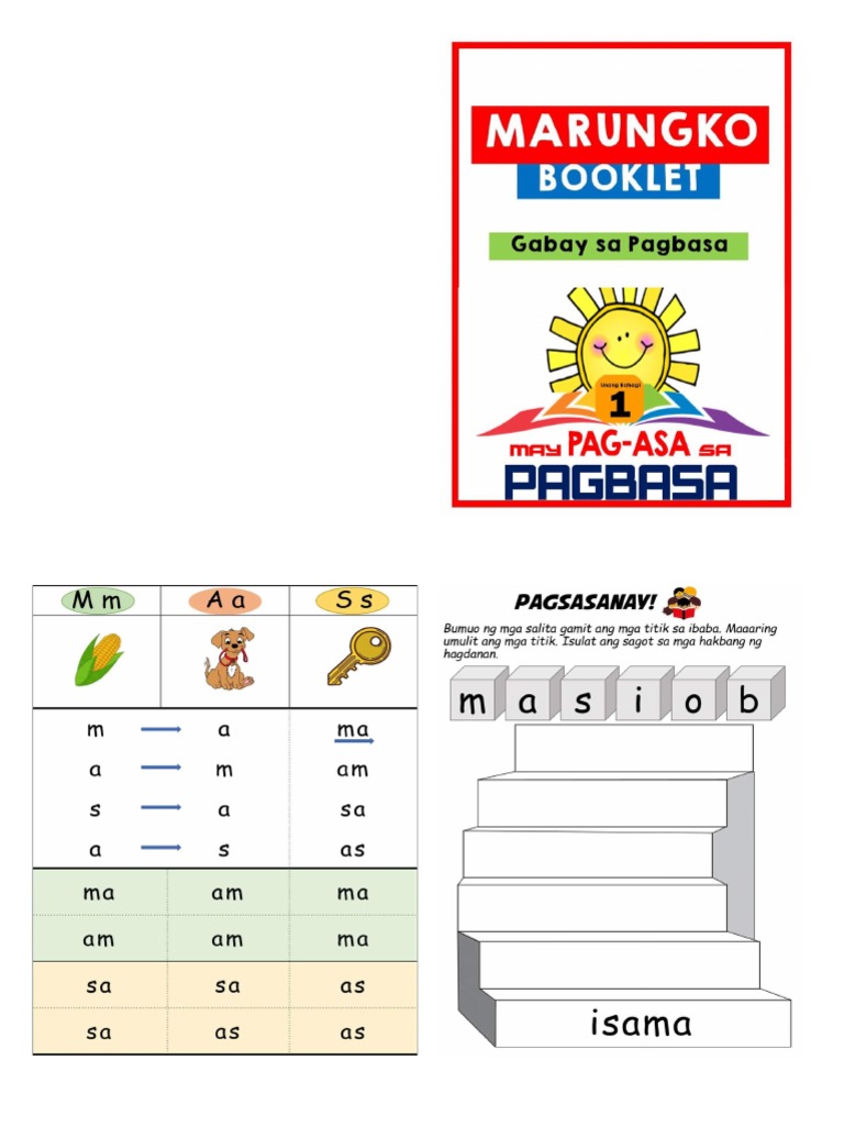 Marungko Booklet | PDF
