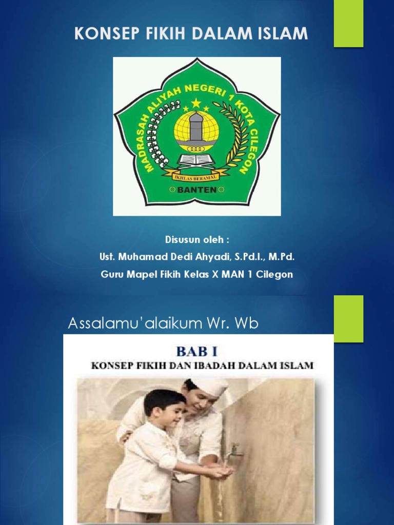 Materi BAB I Konsep Fiqih Dalam Islam | PDF