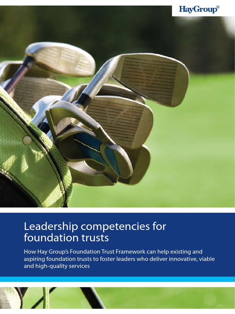 Leadership Competencies For Foundation Trusts - Hay Group1 | Download ...