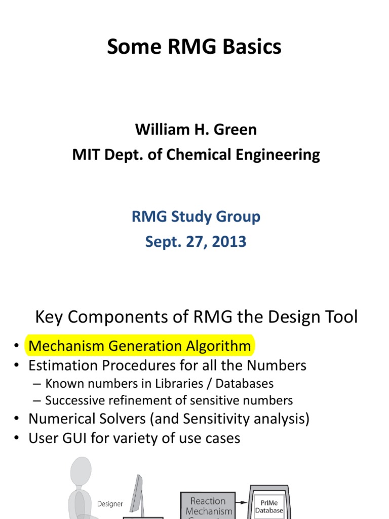RMG Basics | PDF | Simulation | Experiment