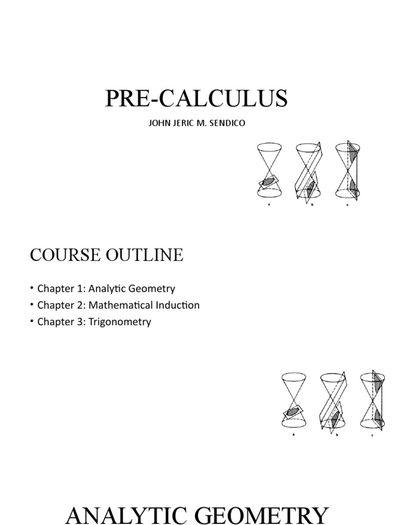 Conic Sections | PDF | Ellipse | Circle