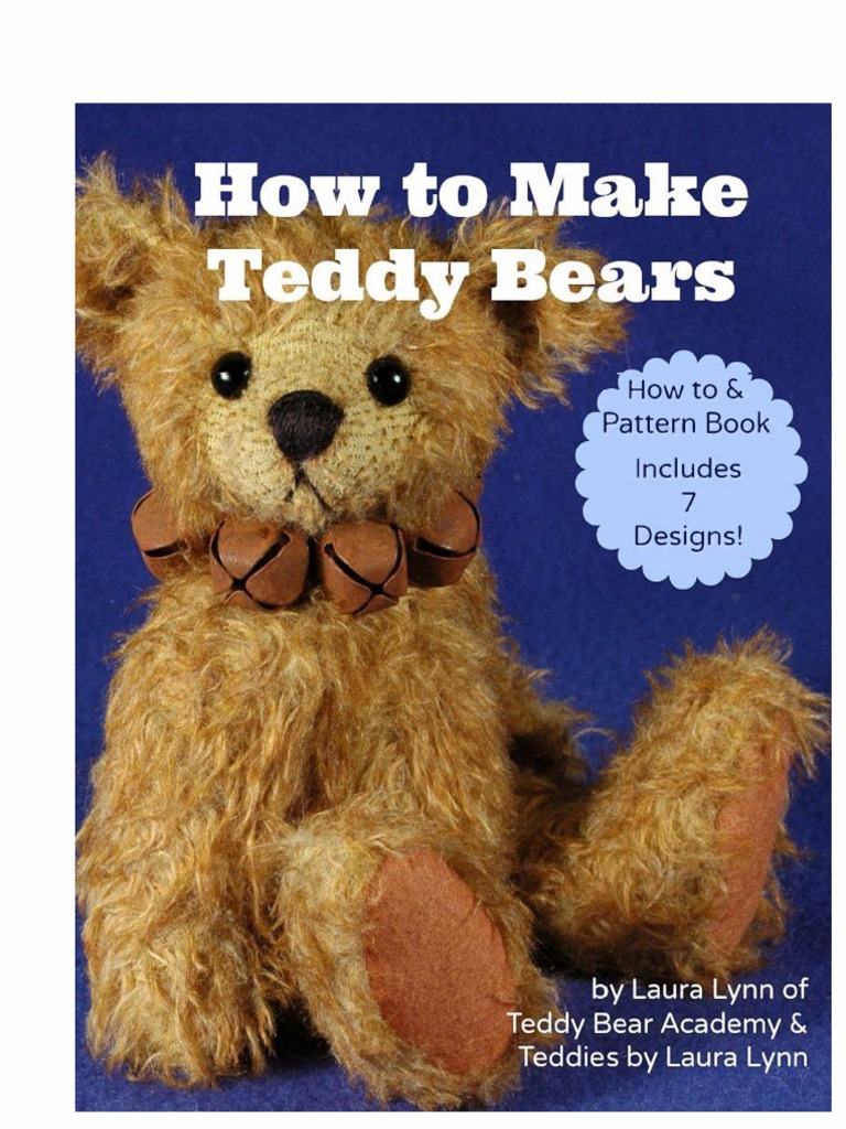 7 Teddy Bear Patterns and Instructions for Beginners | PDF | Sewing ...