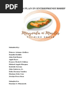 Sample Production Plan (Business Plan) | PDF | Cooking, Food & Wine