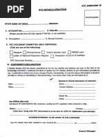 SBI KYC Annexure A Form | PDF