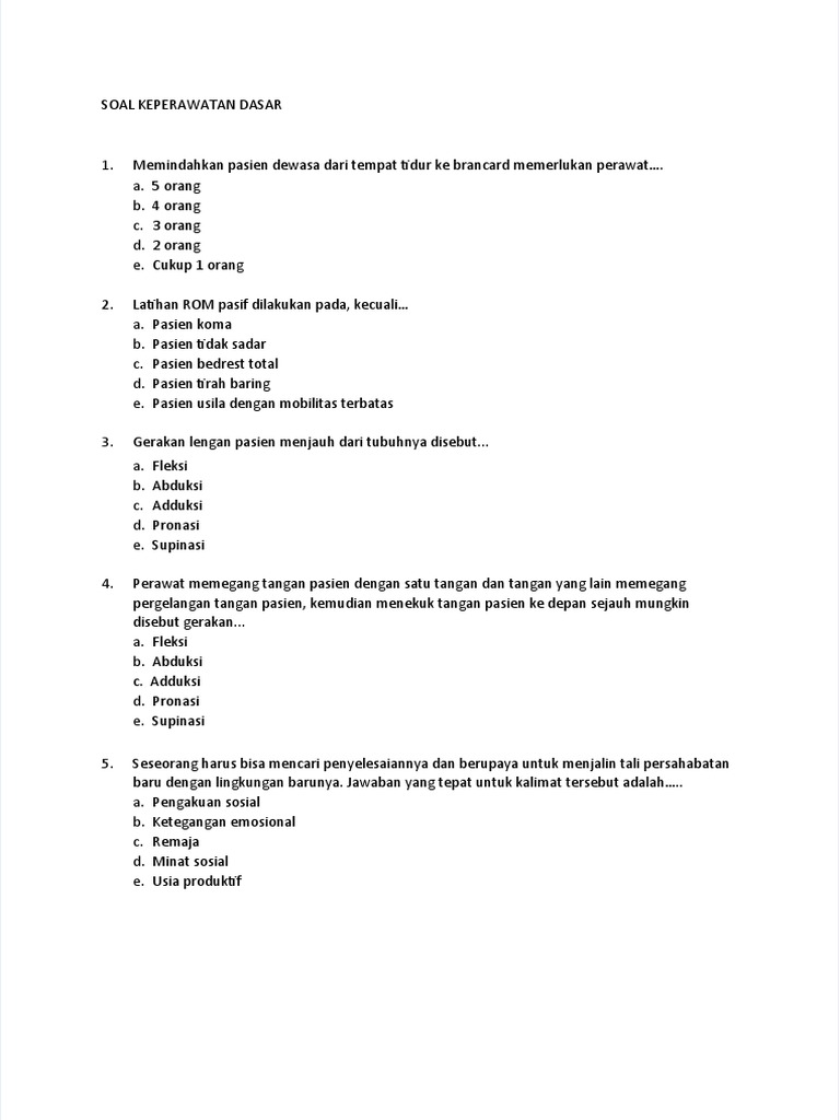 Latihan Soal KD | PDF