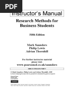 Saunders Research Methods (9th Edition) Saunders | PDF | Copyright ...