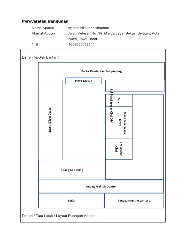 Bangunan Apotek Pdf