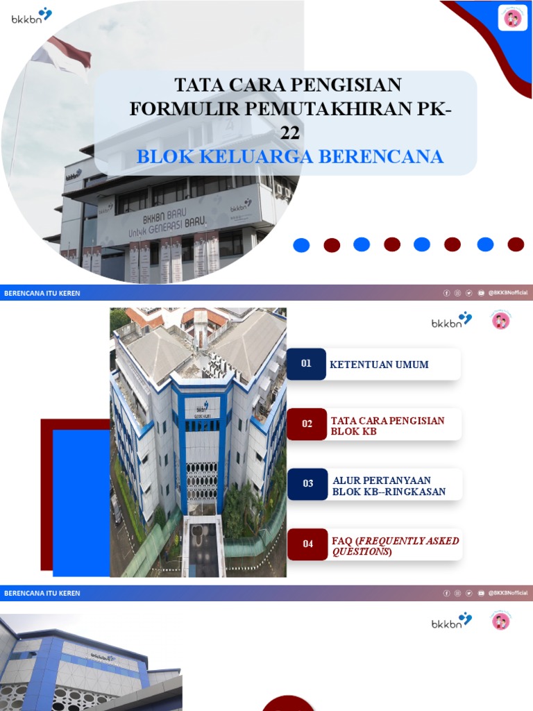 Panduan Pengisian Formulir KB PK-22 | PDF